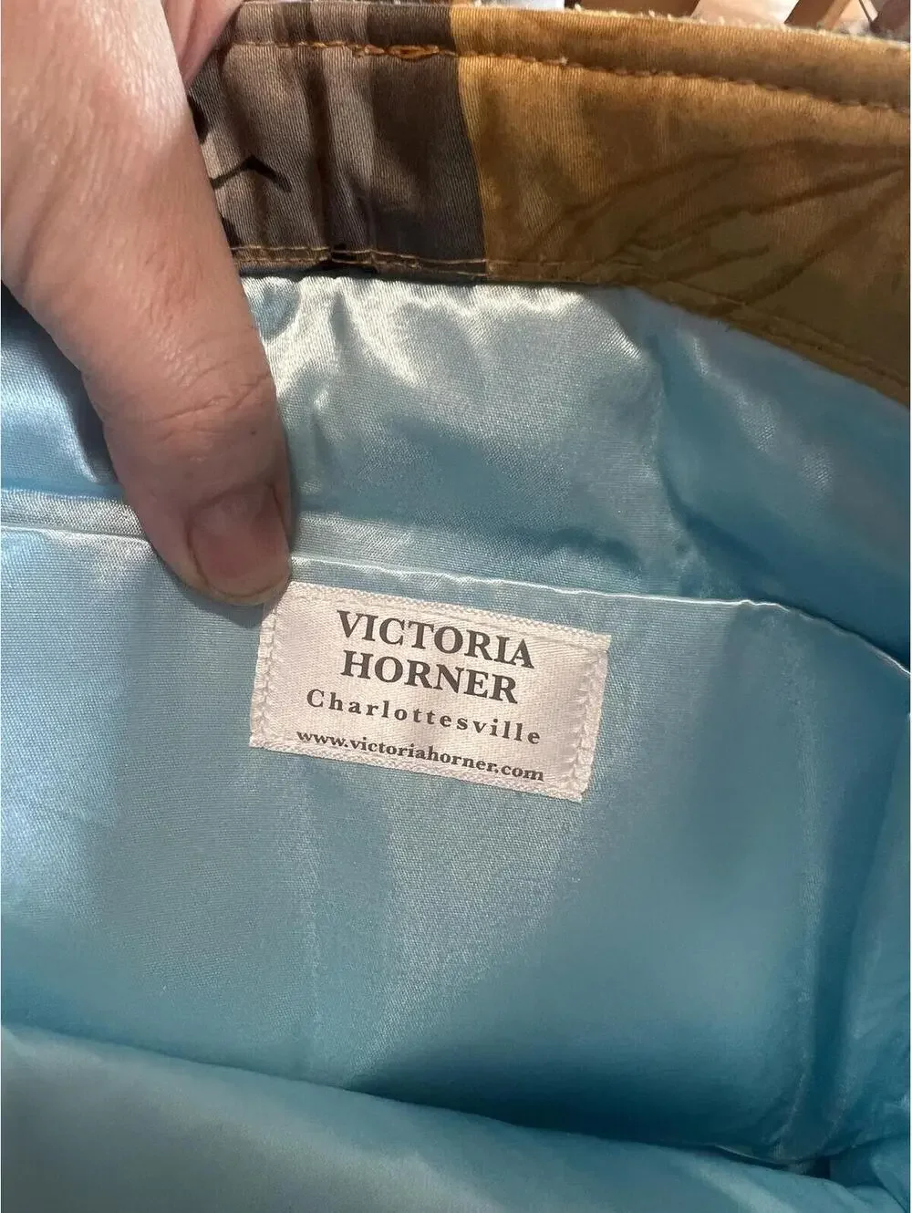 Bags | Victoria Horner Quilted Chinoiserie Tote Bag Ginger Jar Asian ...